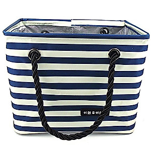 TINTON LIFE® Folding Quick Dry Shower Caddy Tote Bag with Mesh Bottom Waterproof Oxford Bath Organizer Perfect for Dorm, Gym, Camping, Beach, Spa