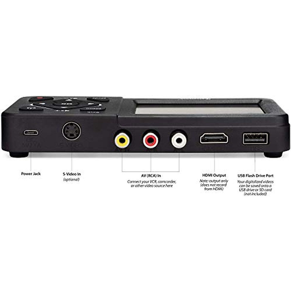 ClearClick Video to Digital Converter 2.0 (Second Generation) - Record Video from VCR's, VHS Tapes, AV, RCA, Hi8, Camcorder, DVD, Gaming Systems