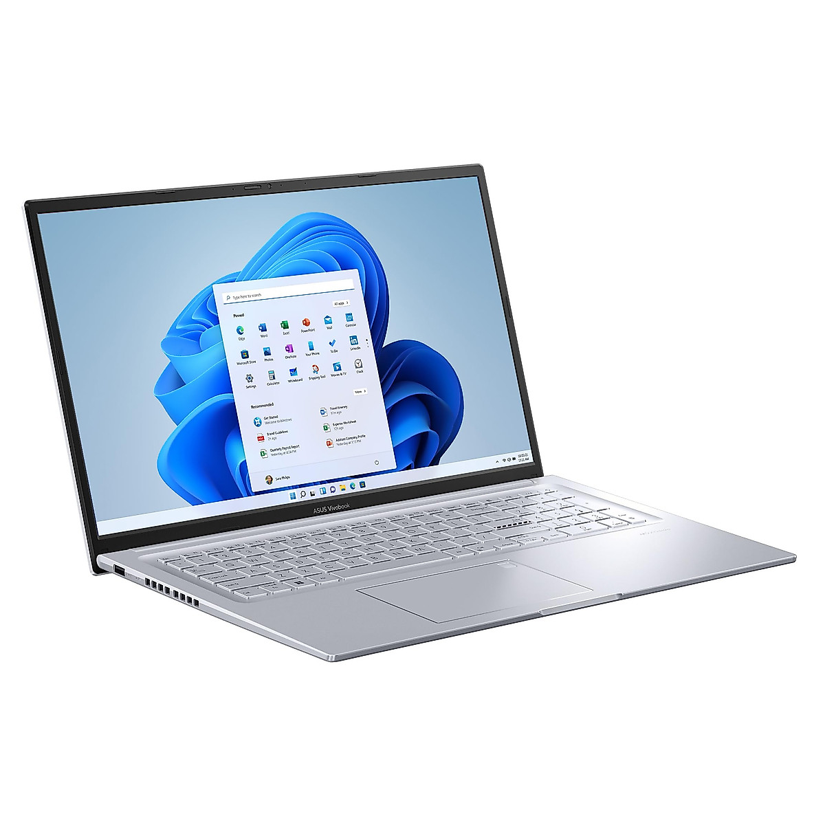 ASUS Vivobook 17X Home & Business Laptop (Intel i9-13900H 14-Core, 40GB RAM, 1TB PCIe SSD, Intel Iris Xe, 17.3" 60 Hz Full HD (1920x1080), Win 11 Pro) with MS 365 Personal, Dockztorm Hub