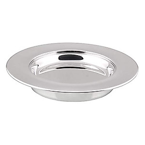 Communion Ware 3 Holy Wine Serving Tray with A Lid & 3 Stacking Bread Plate with A Lid - Mirror Finish Stainless Steel
