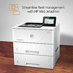 HP Laserjet Enterprise M506x Monochrome Printer, (F2A70A) (Certified Refurbished)