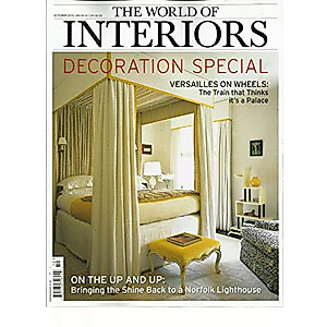 THE WORLD OF INTERIORS, OCTOBER, 2013 (DECORATION SPECIAL * ON THE UP AND UP)