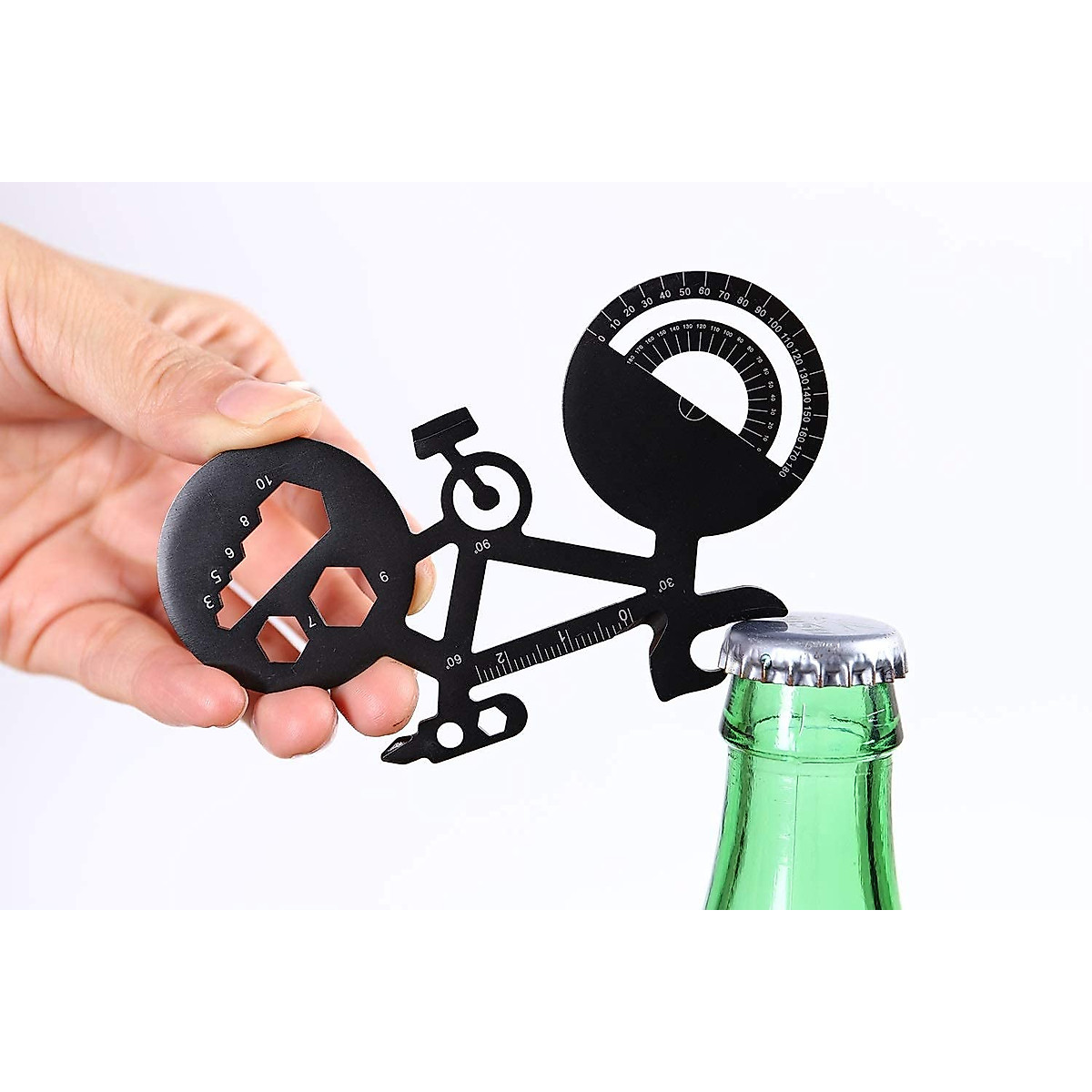 16 in 1 Credit Card Multi Tool Set Unique Gifts for Men who Have Everything - Best for Hiking, Kayaking, Camping.