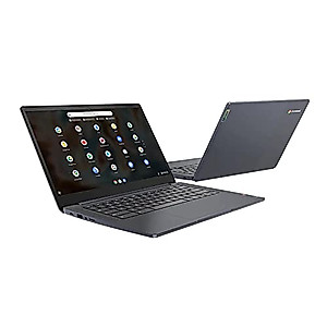Lenovo IdeaPad 3 Chromebook 14" HD Laptop, MediaTek MT8183 Octa-Core Processor, ARM Mali-G72 MP3, 4GB RAM, 128GB Storage(64GB eMMC+MTC 64GB Flash Memory), Chrome OS, Abyss Blue