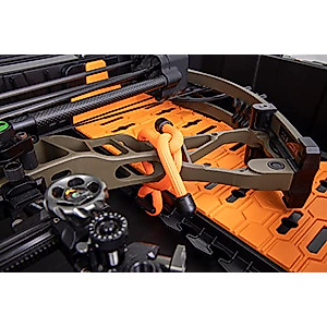 Flambeau Outdoors Formula Bow Case - Features A.B.S. Foamless Bow Security System, Free-Floats Critical Precision Components, Fits 43" Overall Length Bows, Black