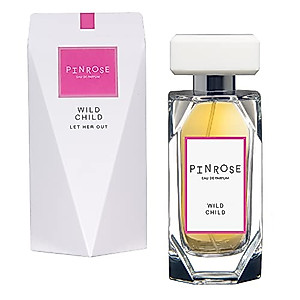 PINROSE Perfumes Wild Child - Eau de Parfum Fragrance Spray for Women - Clean, Vegan, Cruelty-free, and Hypoallergenic Scent with Essential Oils - Notes of Tiare Flower, Jasmine, Vanilla and Bergamot