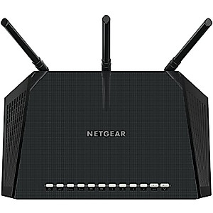 Netgear R6400 Dual-band (2.4 GHz / 5 GHz) Gigabit Ethernet Black wireless router