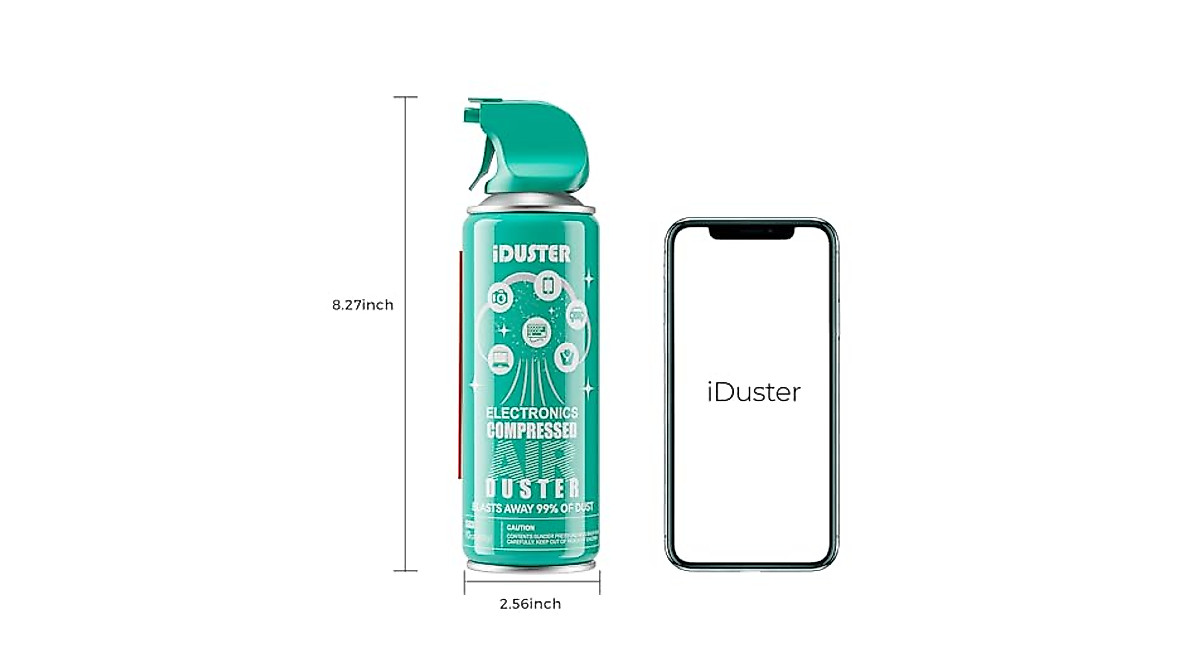 iDuster Disposable Air Duster | Powerful Cleaning Tool