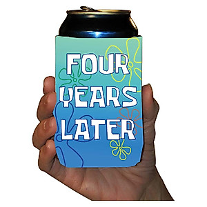 Custom Graduation Can Cooler- Four Years Later Graduation Can Coolers - Custom Graduation Party Beverage Coolers (25)