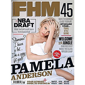 FHM Magazine: November 2015 Pamela Anderson