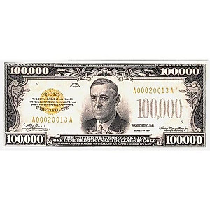 CafePress $100,000 Bill Mug Ceramic Coffee Mug, Tea Cup 11 oz