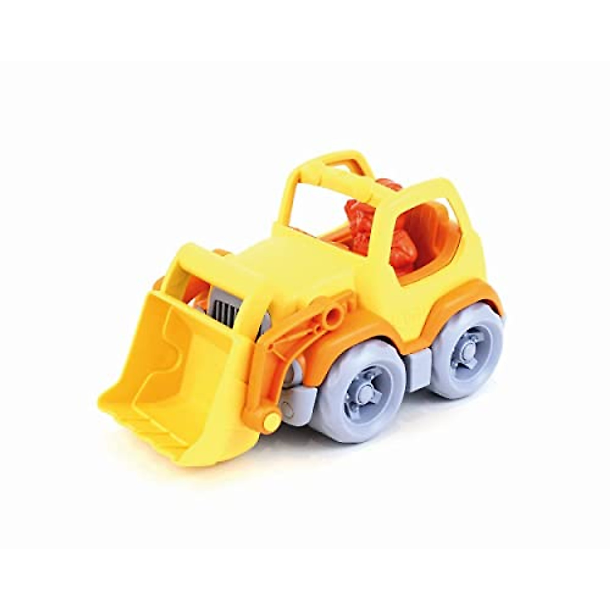 Green Toys Scooper Construction Truck, Yellow/Orange