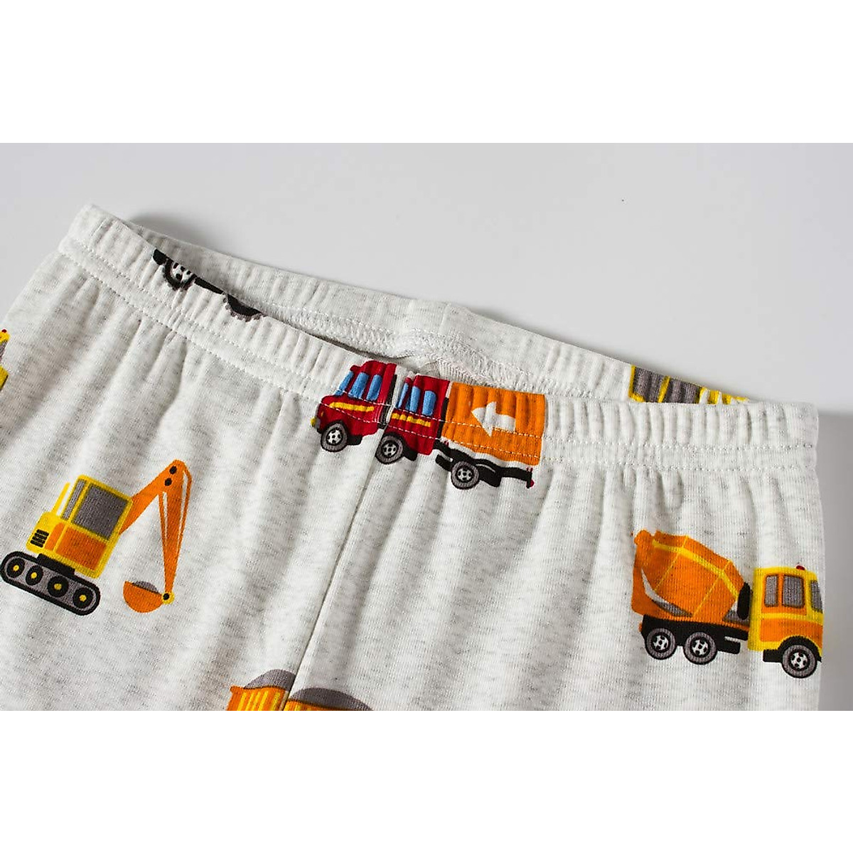 Boys Pajamas Truck 100% Cotton Construction Pjs Toddler 2 Piece Long Sleeve Sleepwear Kids Christmas Clothes Set 3t