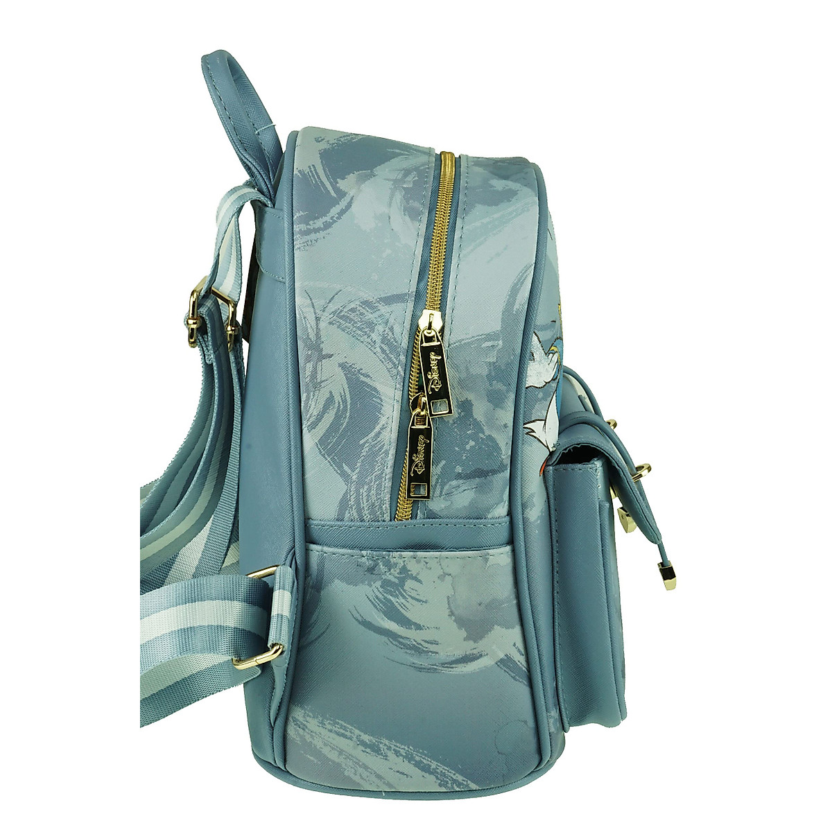 KBNL Donald Duck 11inch Vegan Leather Mini Backpack - A21830,Multicoloured,Medium