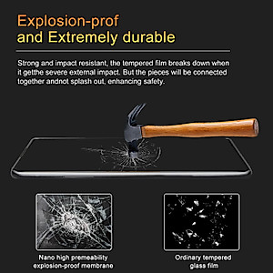 YRMJK 3+3 Compatible OnePlus 9 Screen Protectors + Camera Lens Protectors, 3D Full Coverage 99% HD Clarity 9H Premium Tempered Glass Compatible OnePlus 9