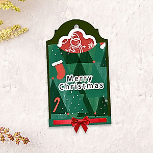 Estivaux 3D Card Shape Die Cuts for Card Making, Rectangular Gift Card Envelope Cutting Dies Sets Label Tag Dies Stencils Embossing Template for Scrapbooking DIY Cards Album Crafts Supplies