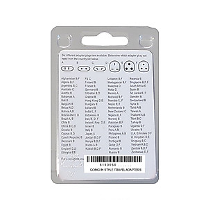 VCT VP-5 Israel Adapter Plug Converts USA Plug to Israel Plug