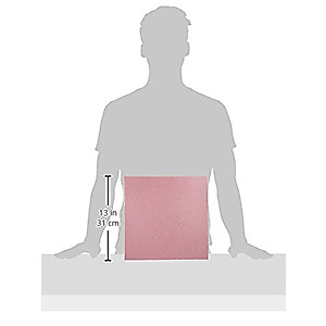 Kaisercraft Glitter Cardstock 12"X12"-Blush 20 Sheets per Package