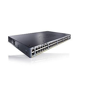 Cisco WS-C2960X-48FPD-L Catalyst 2960X 48-Port Gigabit PoE Network Switch (Renewed)