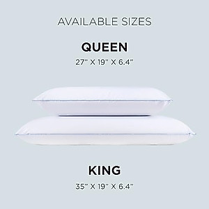 Tempur-Pedic TEMPUR-Cloud Dual Cooling Pillow, King (Pack of 1), White
