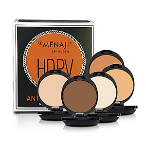 Menaji HDPV Anti-Shine Powder (Medium) | Anti-Shine Face Make-Up for Men | High-Definition Face Powder | Skin-Friendly Face Powder for Men | All-Occasion Face Powder | Contains Vitamin C & E
