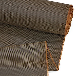 Brown Two-Tone Herringbone Lining Fabric, Sold by The Yard