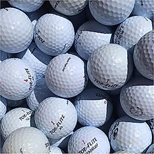 Top Flight Recycled Golf Balls Mix (Pack of 50)