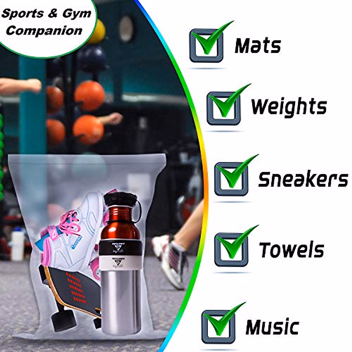 [ 24 COUNT ] - 3 MILL - 18"x24" - Extra Large Super Big Bags, Zipper - 3 MILL - Jumbo Big Plastic Bags, Clear 5 Gallon Bags,- 24 Count