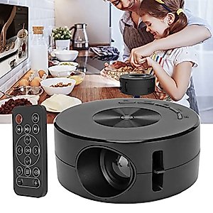 Mini Projector,Video Projector,AuKing 2023 Upgraded 1080P Supported Outdoor Projector,Kids Gift,Movie Projector for Outdoor Use,50% Zoom, Compatible with HDMI,USB,Laptop,iOS,Android Phone and TV Box