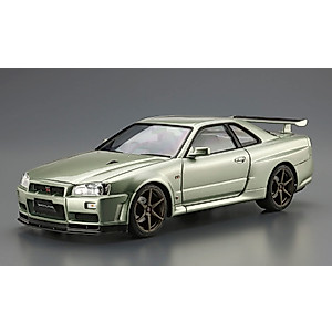 Aoshima Nissan BNR34 Skyline GT-R V Tune ’02 1:24 Scale Model Kit