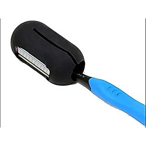 Sussex labels 2 in 1 Travel Men Razor with a silicone toothbrush cover (Black)