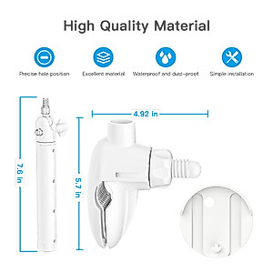 OkeMeeo Flexible Crib Mount for Infant Optics DXR-8 and Optics DXR-8 PRO Baby Monitor