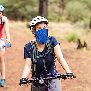 ACRIMAX 3 Pack Neck Gaiter Face Scarf Mask, Summer Face Cover Scarf Bandana Dust Sun UV Protection Breathable Lightweight Cool for Fishing Hiking Running Cycling