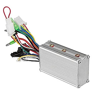 VGEBY Ebike Motor Controller, Aluminium Alloy 36V/48V 350W Brushless Controller for Electric Bicycle Electric Scooter