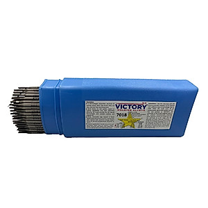 STARTECHWELD 7018 Welding Rod 3/16", E7018 Stick Welding Electrodes 10Lbs Steady Arc with Low Spatter, E7018 3/16" - (3/16" 10 Pound Box)