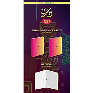 Sunmi One Sixth 1/6 3rd Mini Album CD+PhotoBook+Certificate+Deco Sticker+1p PhotoCard+Tracking Kpop Sealed