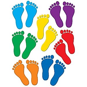 Teacher Created Resources Footprint Accents (5115)