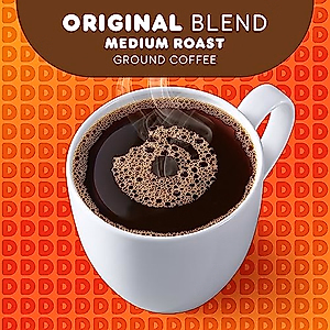 Dunkin' Original Blend Medium Roast Coffee, 10 Keurig K-Cup Pods