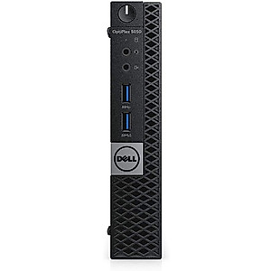 Dell OptiPlex 5050 Micro Form Factor (Intel Core i5-7600T, 16GB DDR4, 512GB SS WiFi, DP, HDMI, Windows 10 Pro ¦ (Renewed)