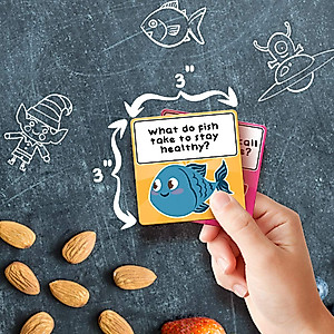 150 Joke Cards for Kids - Lunchbox Notes - Inspirational Motivational Cards for Children - Jokes and Puns for Boys and Girls - Great for Parties, Schools, Bake Sales, Picnics