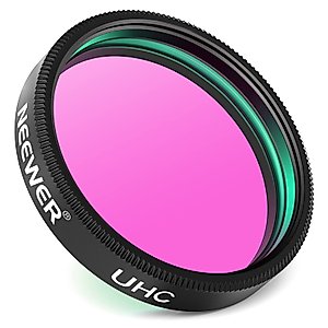Neewer Telescope Filter 1.25” UHC Filter, Astrophotography Accessory Filter to Improve Image Contrast and Reduce Light Pollution for Astronomical Photography