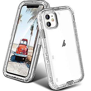 ORIbox Case Compatible with iPhone 11 , Heavy Duty Shockproof Anti-Fall clear case