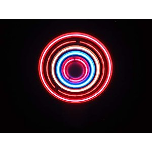 Flashing Panda LED Mini Light-Up Handheld Personal Fan w/Changing Patterns, Assorted Colors