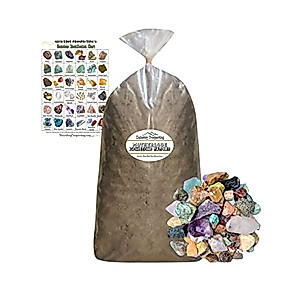 "MOTHERLODE" Gemstone Paydirt - 18LB Jumbo Bag XL Gemstones Inside