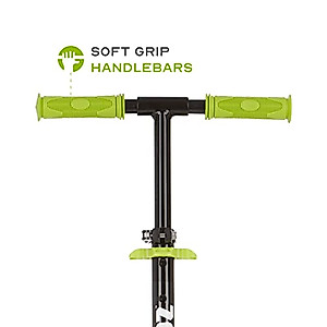 Voyager Big Wheel 2 Wheeled Kick Scooter Folding Scooter for Kids Large 200 MM Wheels, Easy & Portable Fold-N-Carry Design, Ultra-Lightweight, Comfortable & Safe, Durable & Easy to Ride