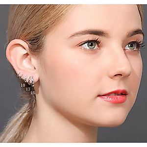 925 Sterling Silver Mini Hoop Earrings for Women - Hypoallergenic Cartilage, Tragus, 10mm-15mm