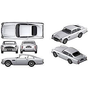 Airfix Aston Martin DB5 Silver 1:32 Sports Car Plastic Model Gift Set A50089B
