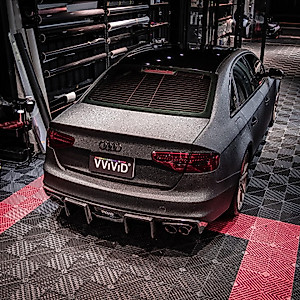 Black Indestructible Paint Wrap Vinyl roll (17.5" X 5FT)