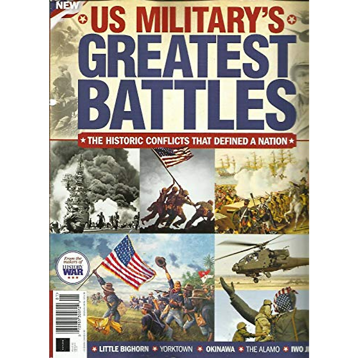 HISTORY OF WAR MAGAZINE, US MILITARY'S GREATEST BATTLES ISSUE, 2019 ISSUE # 02