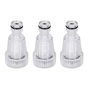 3 Plastic Pressure Washer Inlet Filter Replacement Garden Hose Accessories